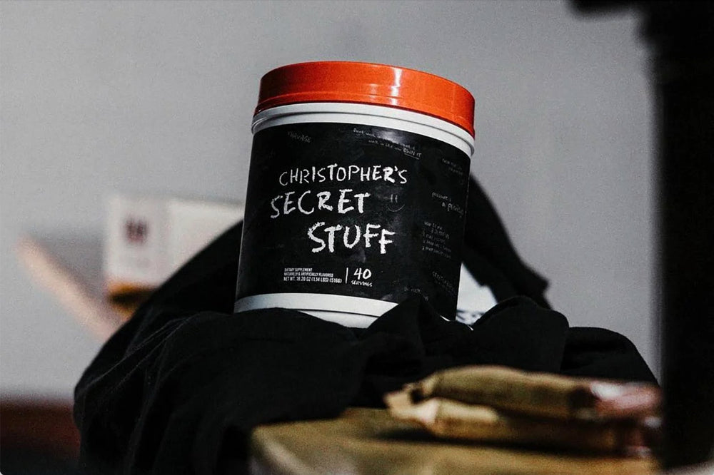 Christopher's Secret Stuff by RAW: Peak Pre-Workout Boost